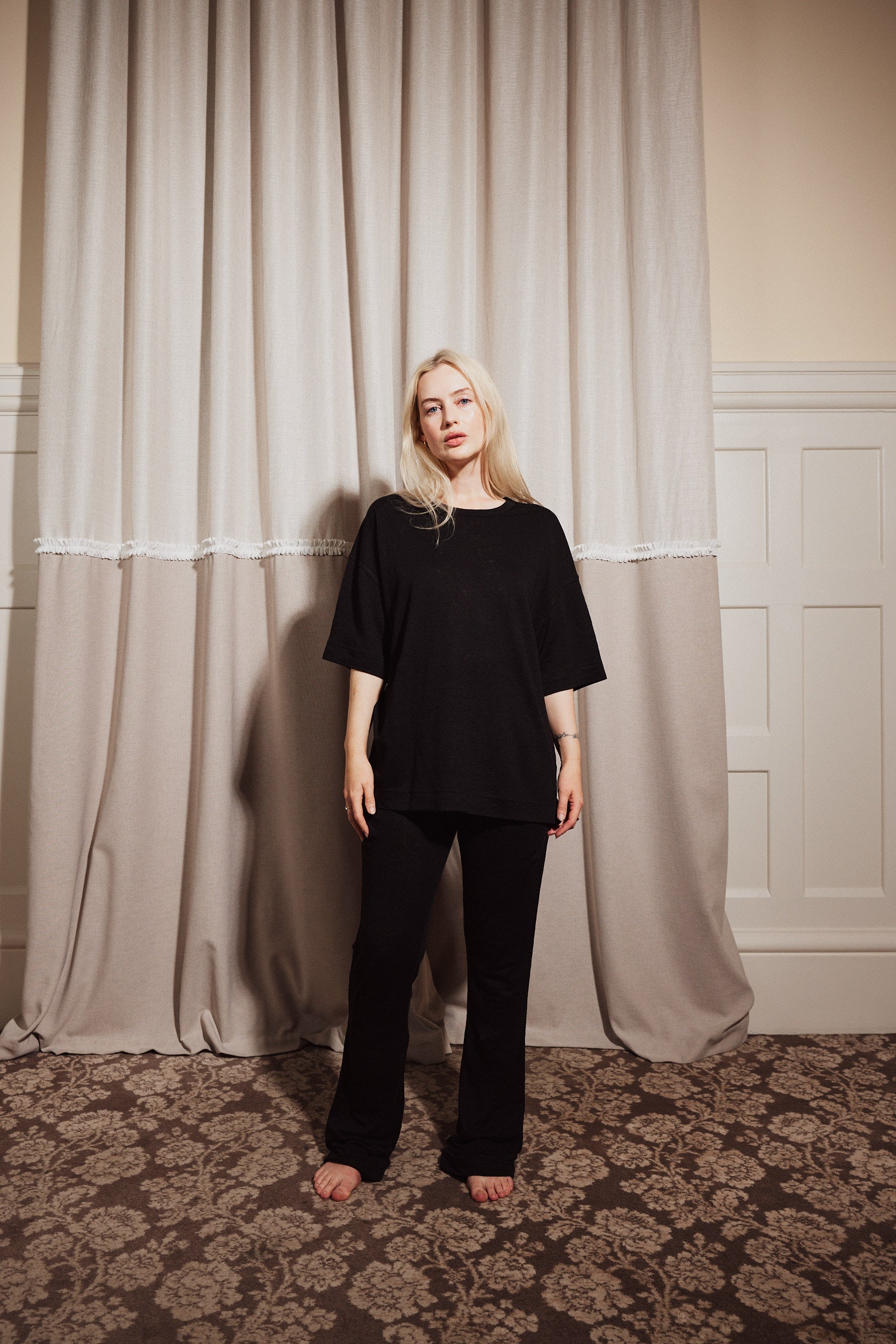 Elina Flare Pant - Noir