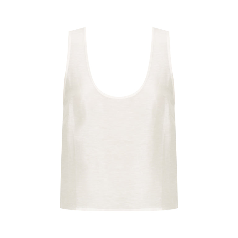 Sofia Cami Top - White – Moss Living Store