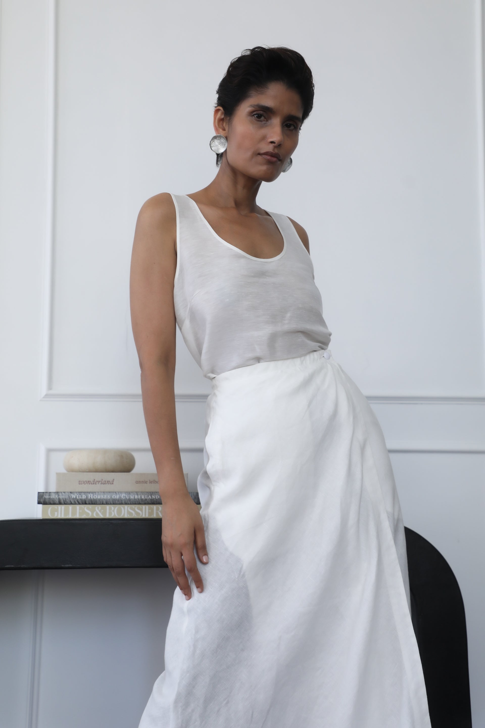 Sofia Cami Top - White – Moss Living Store